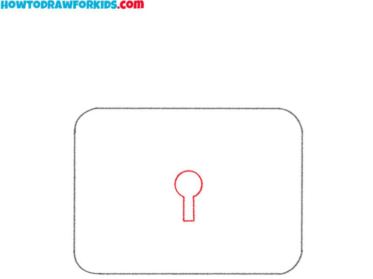 How to Draw a Lock - Easy Drawing Tutorial For Kids
