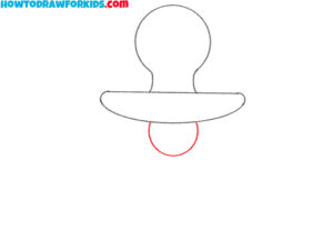 How to Draw a Pacifier - Easy Drawing Tutorial For Kids