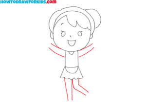 How to Draw a Cheerleader - Easy Drawing Tutorial For Kids