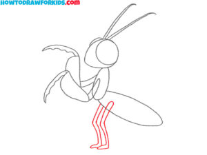 How to Draw a Praying Mantis - Easy Drawing Tutorial For Kids