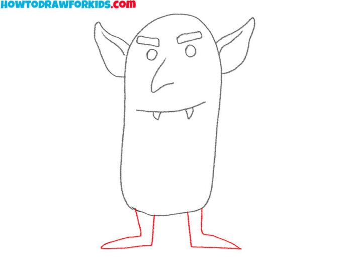 How to Draw a Goblin - Easy Drawing Tutorial For Kids