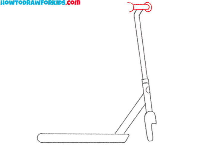 How to Draw a Scooter - Easy Drawing Tutorial For Kids