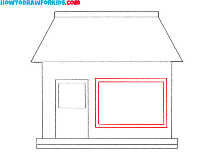 How to Draw a Shop - Easy Drawing Tutorial For Kids