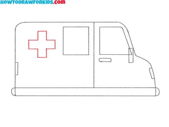 How to Draw an Ambulance - Easy Drawing Tutorial For Kids
