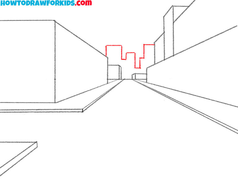 How to Draw a Street - Easy Drawing Tutorial For Kids