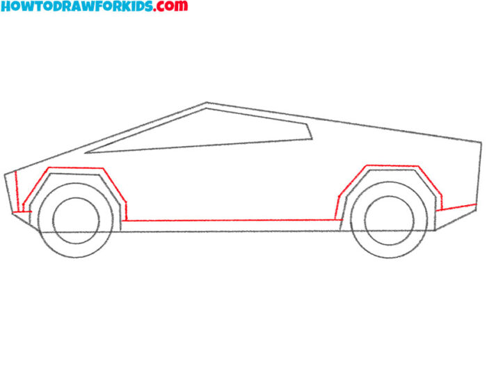 How to Draw a Tesla - Easy Drawing Tutorial For Kids