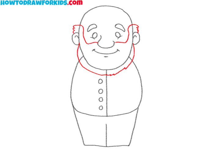 How to Draw an Old Man - Easy Drawing Tutorial For Kids