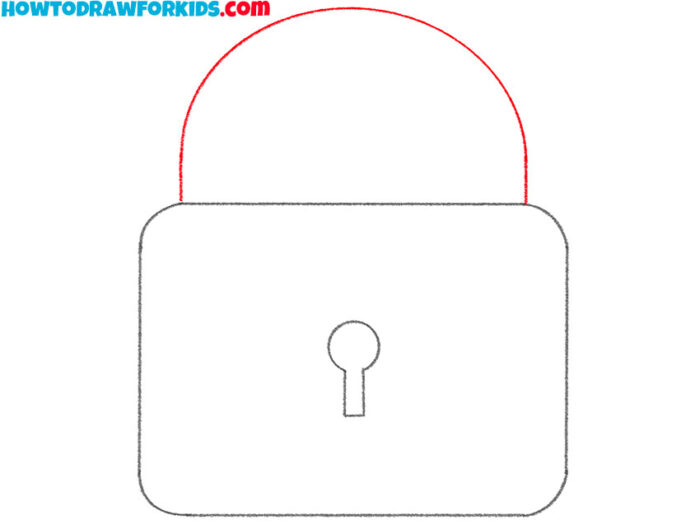 How to Draw a Lock - Easy Drawing Tutorial For Kids