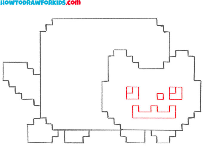 How to Draw Nyan Cat - Easy Drawing Tutorial For Kids