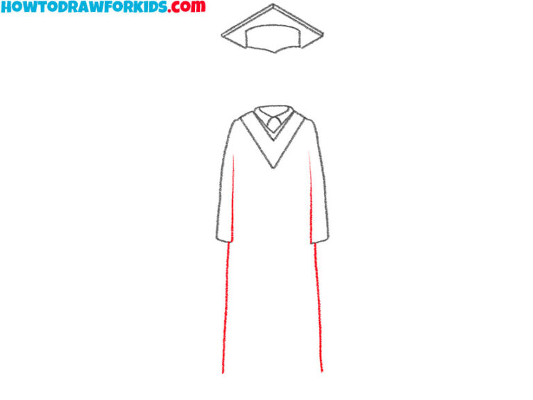 How to Draw a Cap and Gown - Easy Drawing Tutorial For Kids