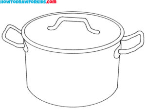 How to Draw a Pot - Easy Drawing Tutorial For Kids