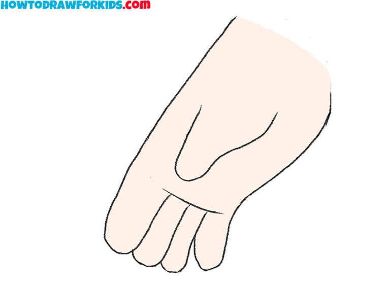 How to Draw a Chibi Hand - Easy Drawing Tutorial For Kids