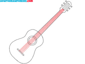How to Draw a Guitar - Easy Drawing Tutorial For Kids