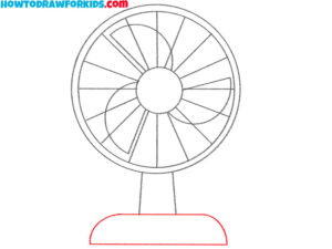 How to Draw a Fan - Easy Drawing Tutorial For Kids