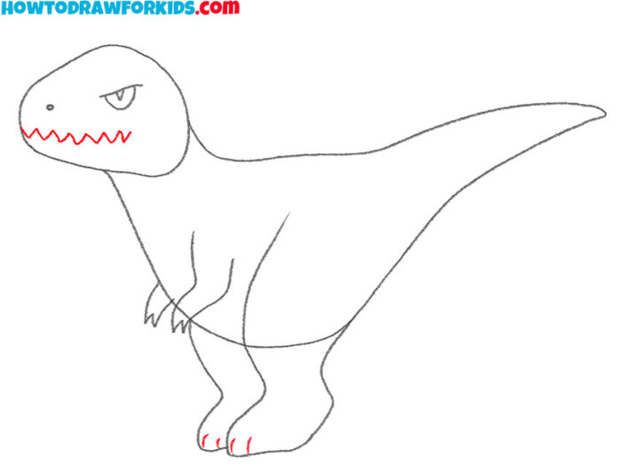 How to Draw the Indoraptor - Easy Drawing Tutorial For Kids