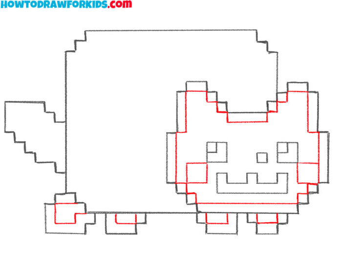 How to Draw Nyan Cat - Easy Drawing Tutorial For Kids