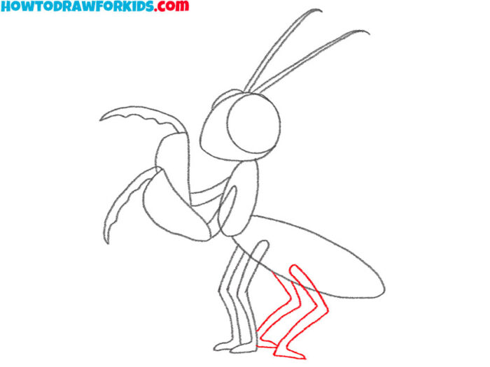 How to Draw a Praying Mantis - Easy Drawing Tutorial For Kids