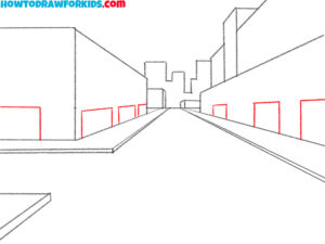 How to Draw a Street - Easy Drawing Tutorial For Kids