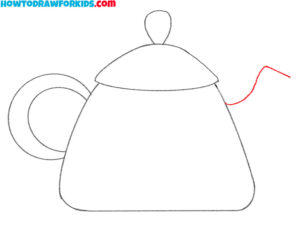 How to Draw a Teapot - Easy Drawing Tutorial For Kids