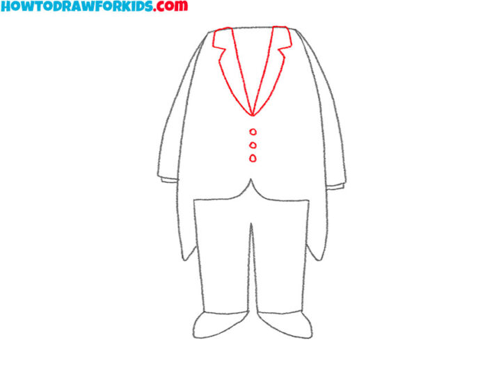 How to Draw a Tuxedo - Easy Drawing Tutorial For Kids