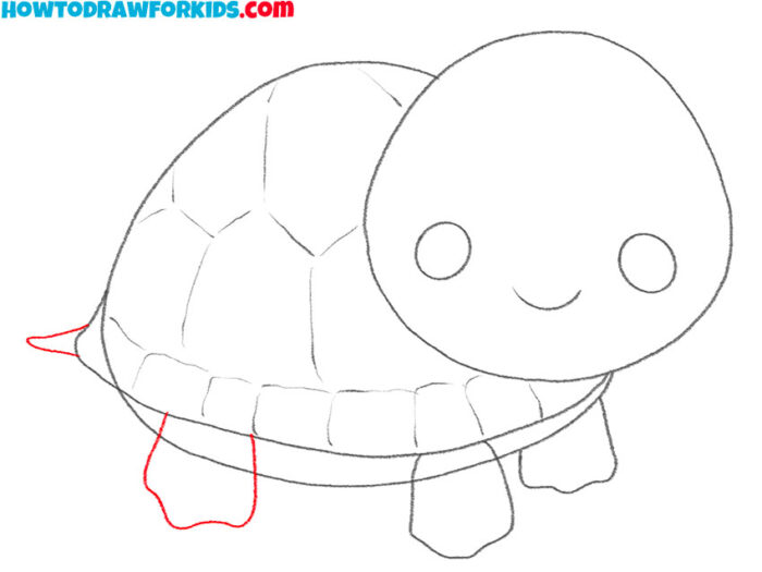 How to Draw a Cute Turtle - Easy Drawing Tutorial For Kids