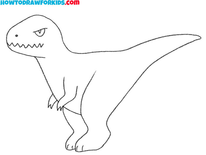 How to Draw the Indoraptor - Easy Drawing Tutorial For Kids