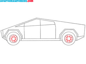 How to Draw a Tesla - Easy Drawing Tutorial For Kids