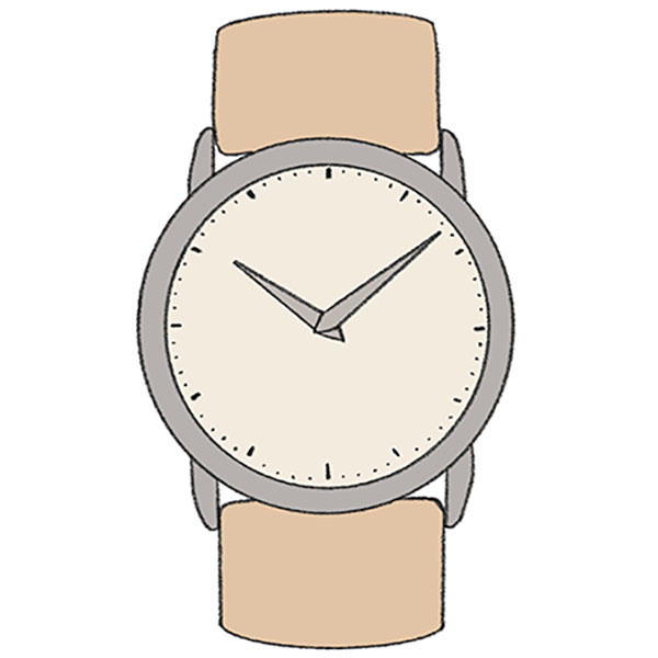 How To Draw A Watch Easy Drawing Tutorial For Kids How To Draw A Watch Easy Drawing Tutorial For Kids