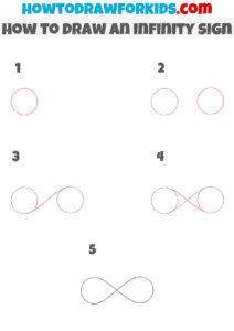 How to Draw an Infinity Sign - Easy Drawing Tutorial For Kids