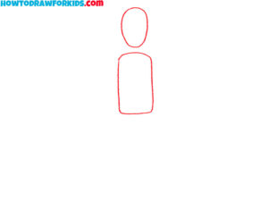 How to Draw a Person From the Back - Drawing Tutorial For Kids