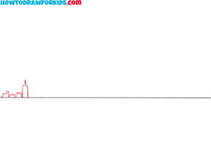 How to Draw a Skyline - Easy Drawing Tutorial For Kids