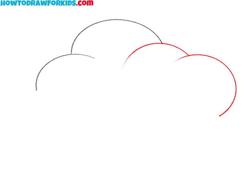 How to Draw an Easy Cloud - Easy Drawing Tutorial For Kids