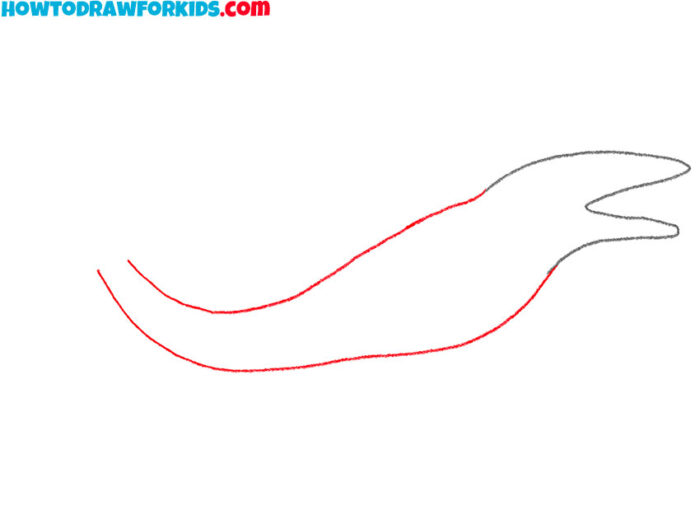 How to Draw a Mosasaurus - Easy Drawing Tutorial For Kids