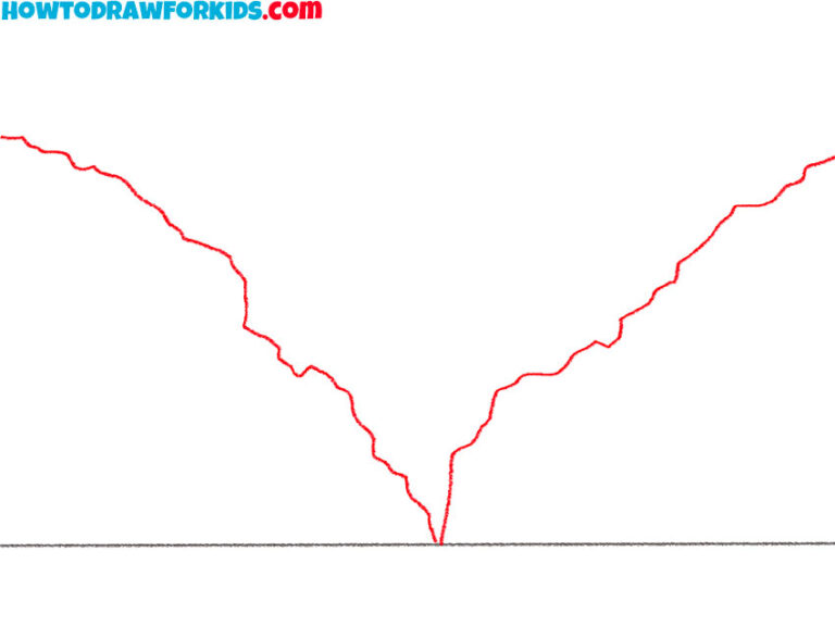 How to Draw a Canyon - Easy Drawing Tutorial For Kids