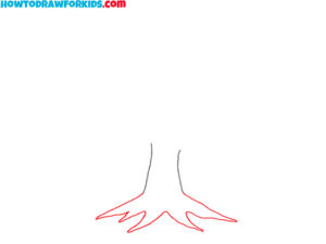 How to Draw a Tree Silhouette - Easy Drawing Tutorial For Kids