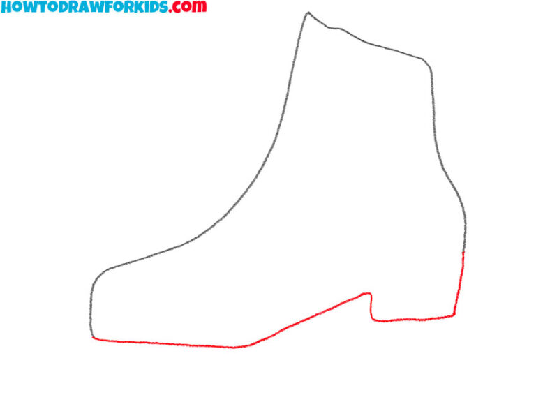 How to Draw Skates - Easy Drawing Tutorial For Kids