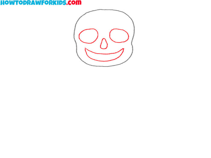 How to Draw Sans from Undertale - Easy Drawing Tutorial For Kids