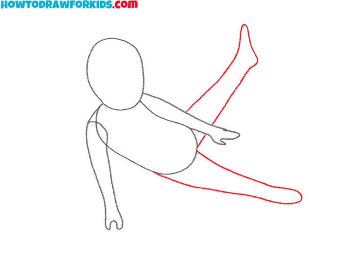 How to Draw a Gymnast - Easy Drawing Tutorial For Kids