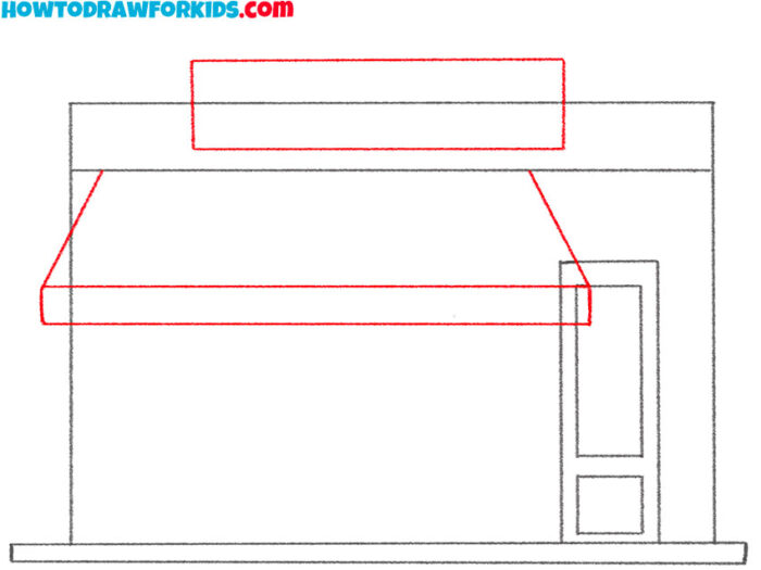 How to Draw a Restaurant - Easy Drawing Tutorial For Kids
