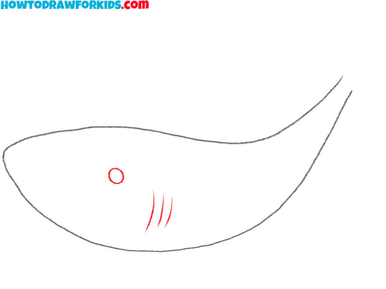 How to Draw a Cartoon Shark - Easy Drawing Tutorial For Kids