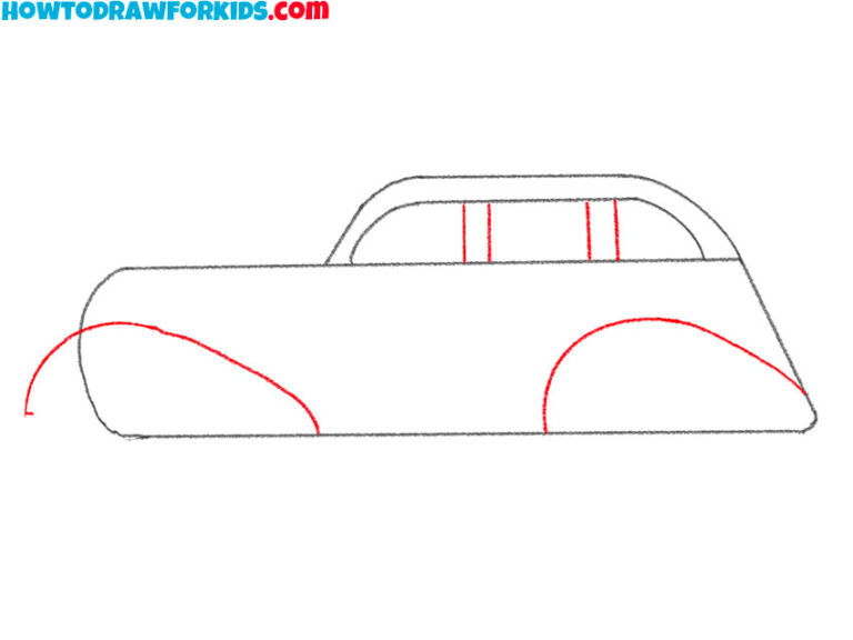 How to Draw an Old Car - Easy Drawing Tutorial For Kids