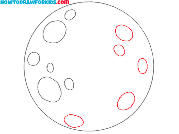 How to Draw Mars - Easy Drawing Tutorial For Kids