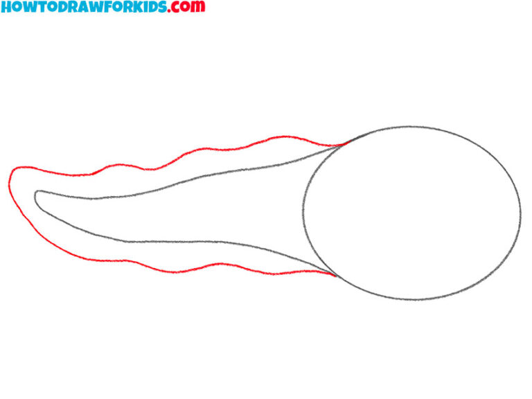 How to Draw a Tadpole - Easy Drawing Tutorial For Kids