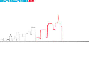 How to Draw a Skyline - Easy Drawing Tutorial For Kids
