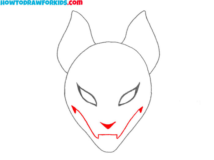 How to Draw Drift Mask - Easy Drawing Tutorial For Kids