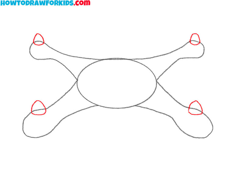 How to Draw a Drone - Easy Drawing Tutorial For Kids