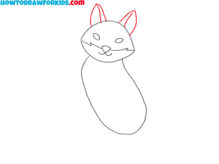 How to Draw a Red Fox - Easy Drawing Tutorial For Kids