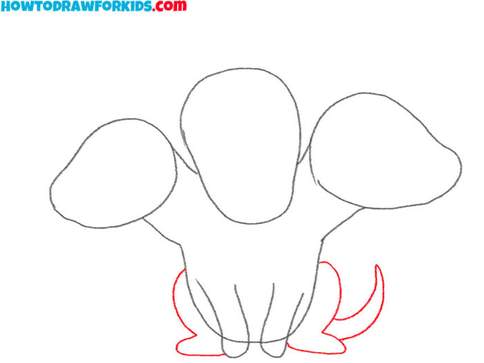 How to Draw Cerberus - Easy Drawing Tutorial For Kids