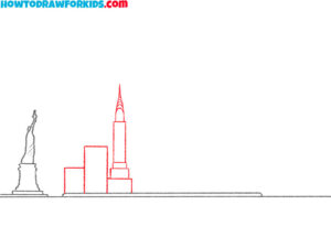 How to Draw New York - Easy Drawing Tutorial For Kids