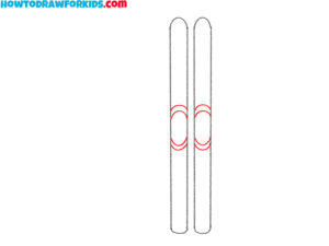 How to Draw Skis - Easy Drawing Tutorial For Kids